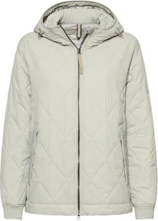 Camel Active Wattierte Jacke mit Kapuze - - Jackets - Damen - Gr&uuml;n - M