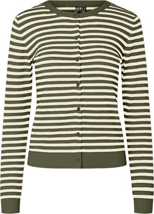 Pieces Pcnora Ls O-Neck Knit Cardigan Noos Bc