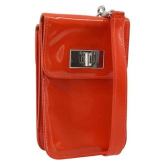 Gucci Pre-owned Vintage Leder Crossbody Bag - - Pre-owned - Damen - Orange - ONE SIZE