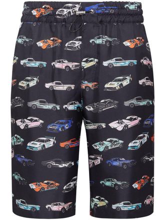 Philipp Plein short Cool Kid Cars Racing - Noir