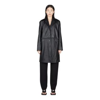 Paris Georgia Faux Lederjacke - - Coats - Damen - Schwarzk - L