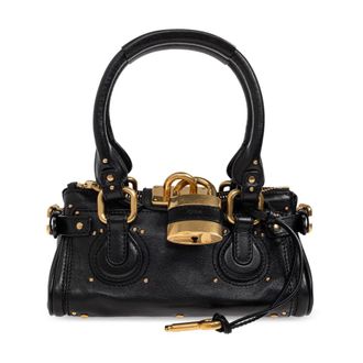 Chloé Femme, Sacs, Noir, Taille: ONE Size Paddington Small Handbag