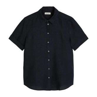 Marc O'Polo Damen, Blusen & Hemden, Blau, LGr&ouml;&szlig;e