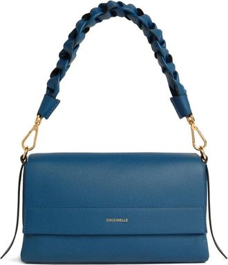 Coccinelle Femme, Sacs, Bleu, Taille: ONE Size Boheme Grana Double