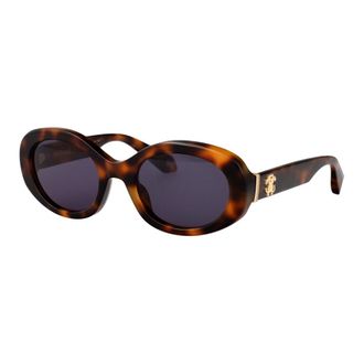 Roberto Cavalli Stylische Sonnenbrille Src142M f&uuml;r den Sommer - - Accessories - Damen - Braun - 54 MM