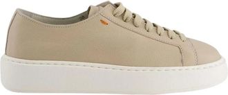 Santoni Femme, Chaussures, Rose, Taille: 36 1/2 EU Clean Baskets