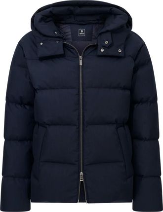 Boggi Milano doudoune à capuche - Bleu