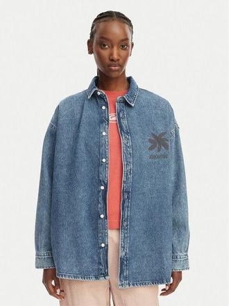 Quiksilver Jeanshemd Rahmat EQWWT03150 Blau Regular Fit