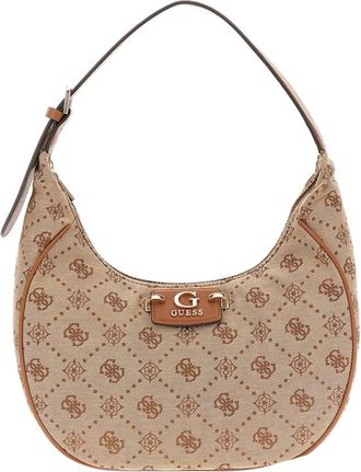 Guess Femme, Sacs, Beige, Taille: ONE Size Neda Shoulder Bag