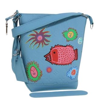 Louis Vuitton Pre-owned Toile sacs-louis-vuitton - Femme - Pre-owned - Bleu - Taille: ONE Size