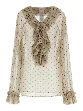 P.A.R.O.S.H. P. A.R. O.S. H. Blouse - Beige