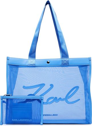 Karl Lagerfeld Handtasche KARL LAGERFELD B2W46070 Silberfarben