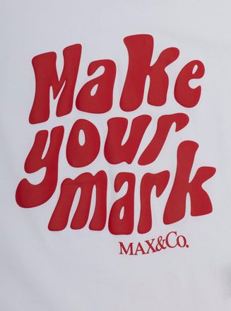 Max & Co. Logo-Printed Cotton T-Shirt - White