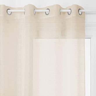 Atmosphera Atmosphera - Voilage Louis - Beige - 140x240 cm
