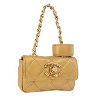 Chanel Mini Pochette Pre-owned - Femme - Pre-owned - Jaune - Taille: ONE Size