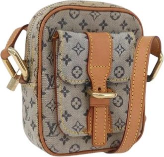 Louis Vuitton Sac bandouli&egrave;re en mini toile Monogram Pre-owned - Femme - Pre-owned - Bleu - Taille: ONE Size