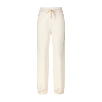 Jil Sander Sweatpants mit Logo-Stickerei - - Trousers - Damen - Beige - L
