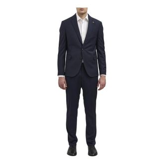 Daniele Alessandrini Abito Monopetto - - Suits - Herren - Blau - XL