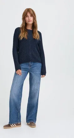 Pulz Jeans Cardigan Langarm PZSTEFFI