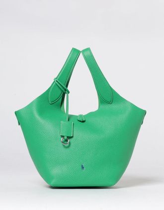 Polo Ralph Lauren Sac &agrave; Main POLO RALPH LAUREN Femme couleur Vert