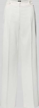 More & More Straight Leg Stoffhose mit Strukturmuster