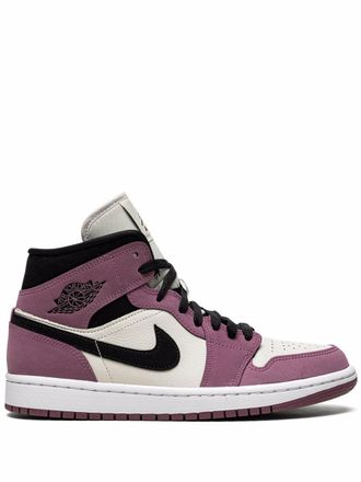 Nike Jordan baskets Air Jordan 1 Mid Berry Pink - Violet