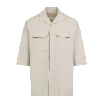Rick Owens Magnum Tommy Shirt - - Shirts - Herren - Beige - XL