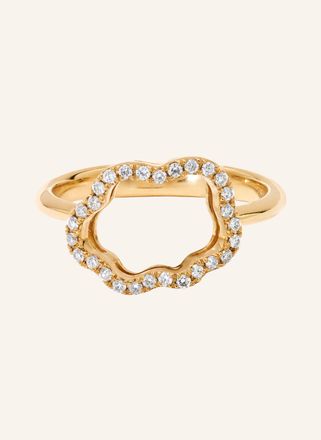Vieri Vieri Ring Wolke Silhouette Brillanten gold