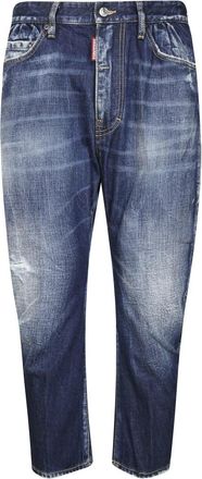 Dsquared2 Homme, Jeans, Bleu, Taille: L Be Cool Be Nice Wash Dans Big Brother Jeans