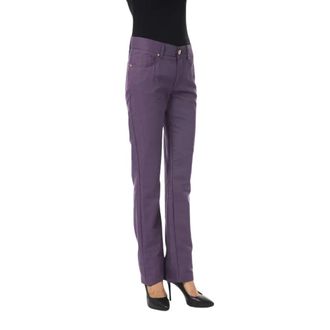 Byblos Lila Baumwollmischungshose - - Trousers - Damen - Lila - W29
