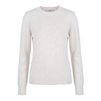 Jucca Rundhals-Strickware - - Knitwear - Damen - Wei&szlig; - M