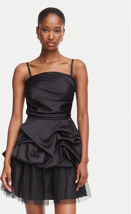Rinascimento Rinascimento Coctailkleid CFC0130374003 Schwarz Slim Fit