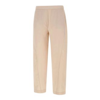Elena Miro Femme, Pantalons, Beige, Taille: 42 FR Pantalon Droit