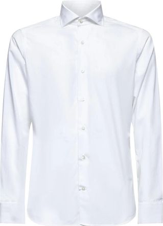 D4.0 Homme, Chemises, Blanc, Taille: 4XL Buttoned Formal Shirt