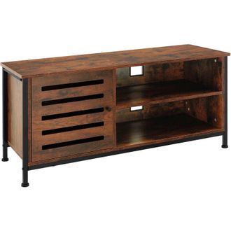 TecTake Meuble pour t&eacute;l&eacute;viseur Galway 110x41,5x50,5cm
