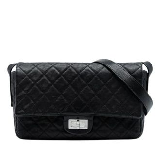 Chanel Pre-owned Mademoiselle Twist Lock Umh&auml;ngetasche - - Pre-owned - Damen - Schwarzk - ONE SIZE