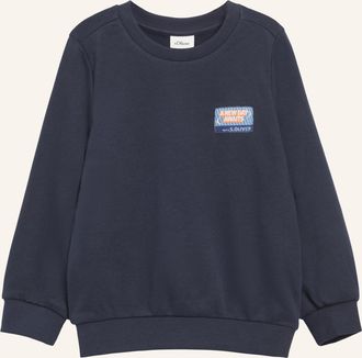s.Oliver S.Oliver Sweatshirt blau