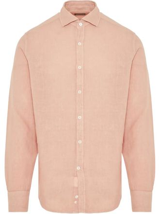 Canali chemise en lin - Rose