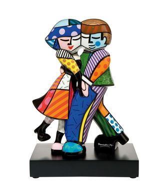 GOEBEL Cheek to Cheek - Figur 23 cm Pop Art Romero Britto