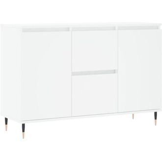 vidaXL Sideboard Wei&szlig; 101,5x35x70 cm Holzwerkstoff vidaXL