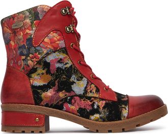 Laura Vita Schn&uuml;rschuhe Laura Vita Cocrailo 86 Rot