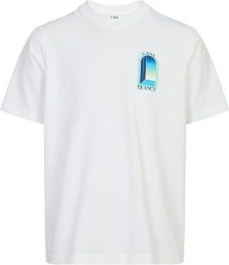 Casablanca T-shirt LArche droit en coton
