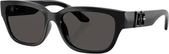 Dolce & Gabbana Lunettes de soleil rectangulaires - Homme - Accessoires - Noir - Taille: 50 MM