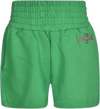 Chiara Ferragni Graue Sweat Shorts von Chiara Ferragni - - Shorts - Damen - Gr&uuml;n - M