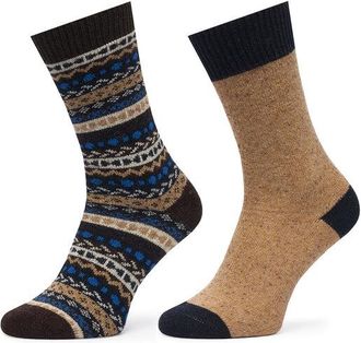 Barbour Lange Socken Fair Isle MSO0203TN39 Bunt