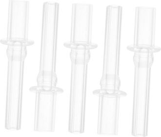 Valiclud 5stücke Silikon-strohhalmabdeckungen Für Junge Mädchen Wiederverwendbare Strohhalmaufsätze Für Schnabeltassen Und Wasserflaschen Ersatz-strohhalm-aufs