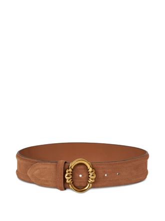 Etro ceinture à boucle ovale - M1384 LIGHT BROWN