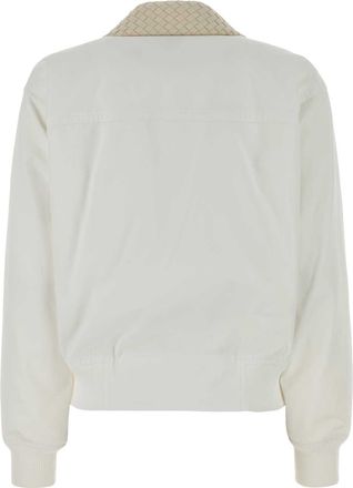 Bottega Veneta Bianco Giubbini Jacket