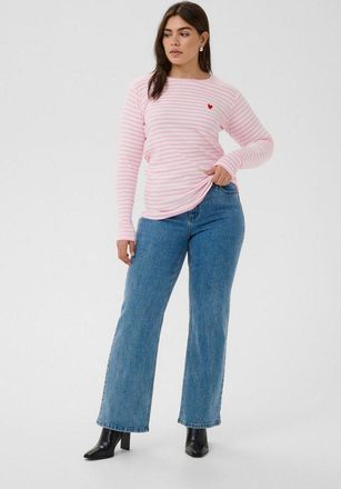 Kaffe Curve Langarmbluse Langarm-Shirt KClia Gro&szlig;e Gr&ouml;&szlig;en