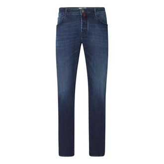 Jacob Cohen Jean Academy &agrave; boutons - Homme - Jeans - Bleu - Taille: W34